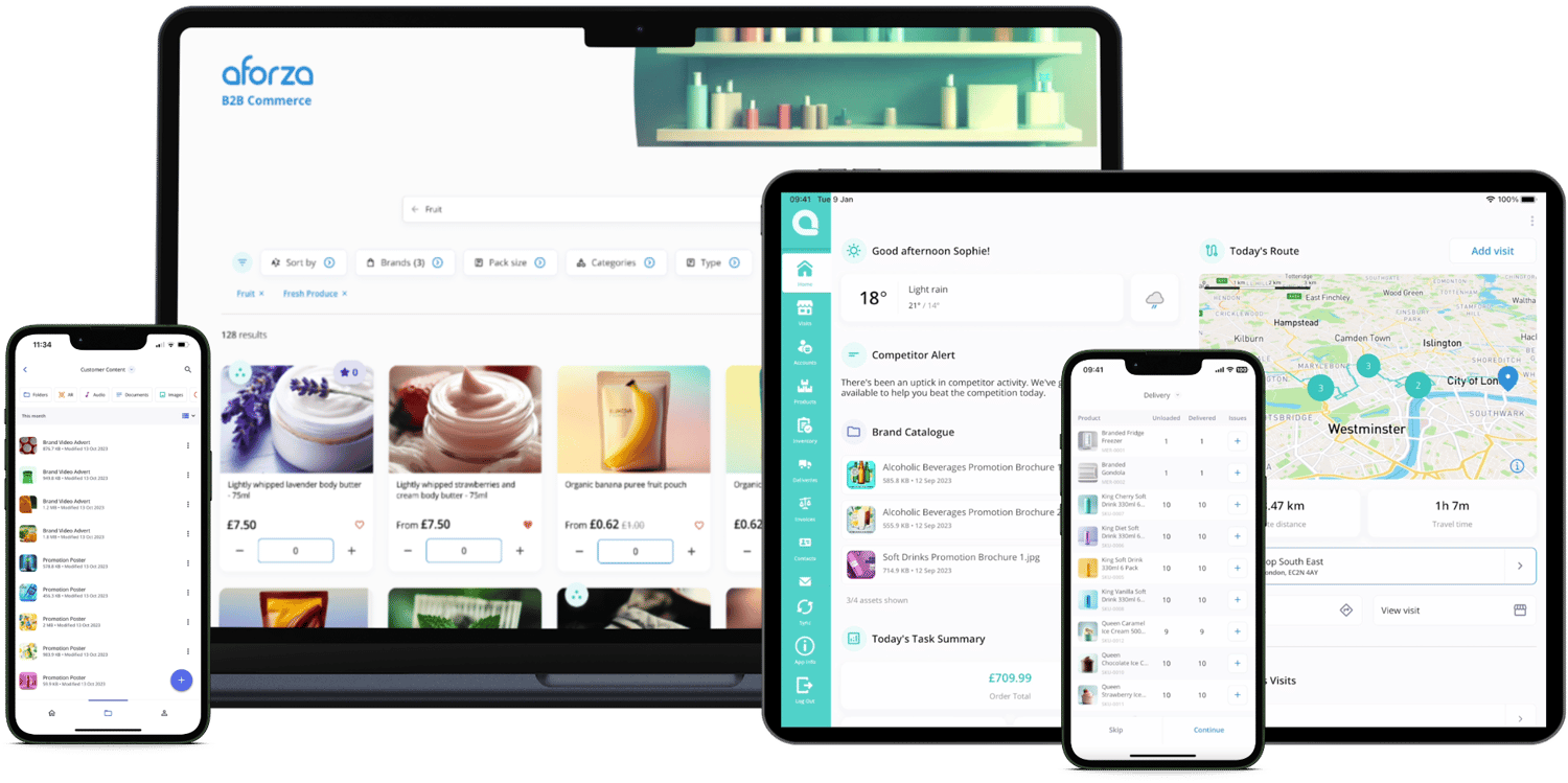 Aforza B2B Launch Webinar
